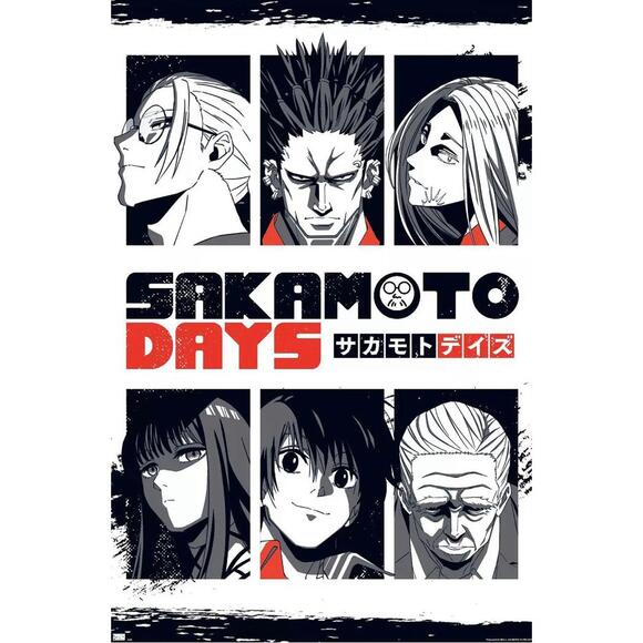 Art | Sakamoto Days Characters 22375x34 Print Poster Brand New | Poshmark